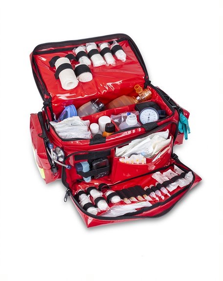 Large Capacity Emergency Bag Red Tarpaulin - Medical Equipment Bags ...