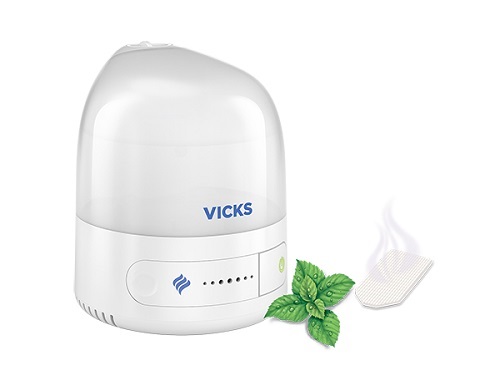 Vicks Personal Cool Mist Ultrasonic Humidifier - Breathing Steam ...